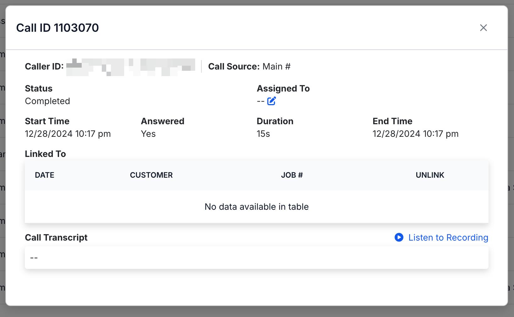 CallRail Integration